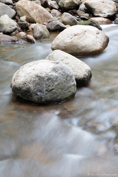 Rocks in the Stream Picture