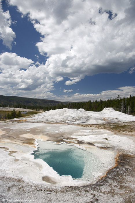 Emerald-Colored Hot Spring