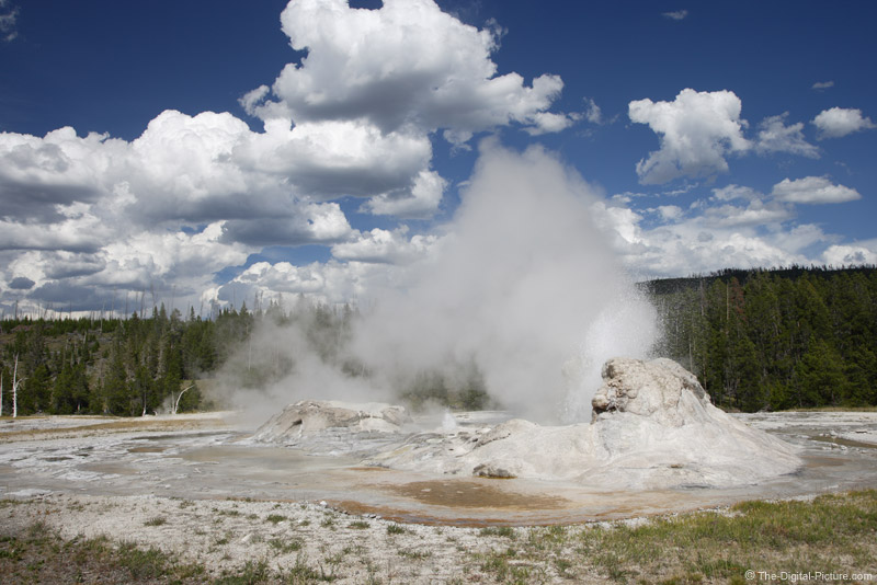 Splashing Geyser Picture
