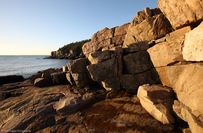 Boulders at Otter Cliff, Acadia National Park