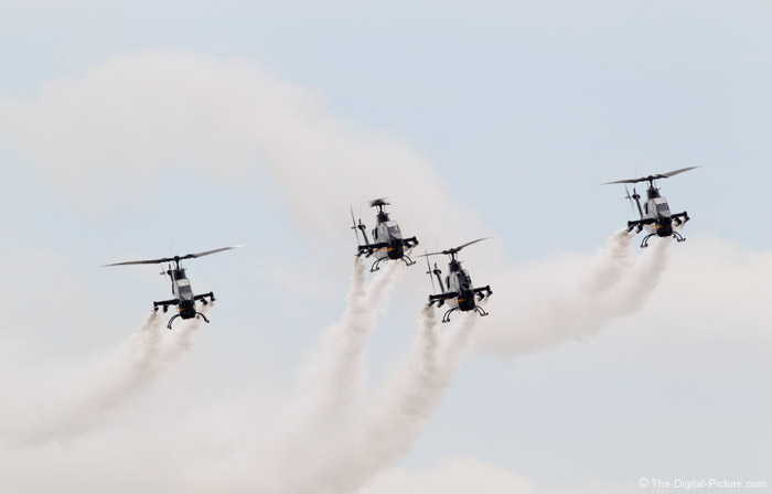 US Army Sky Soldiers Cobra Demonstration Team