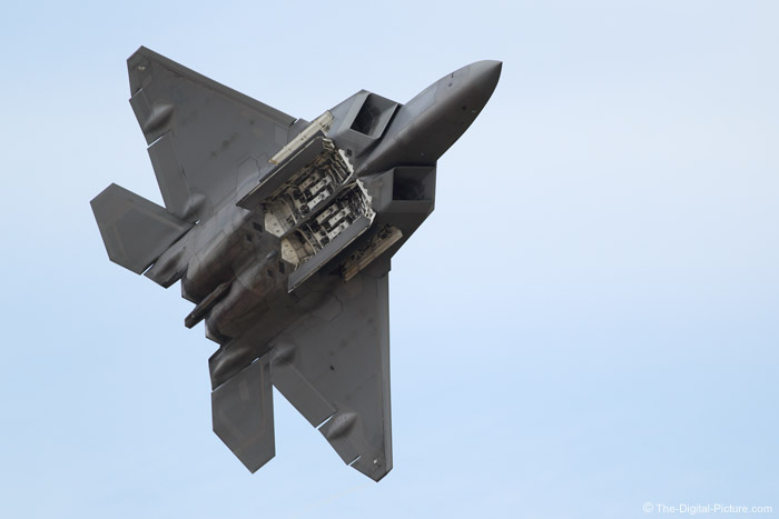 F-22 Raptor with Bomb Doors Open