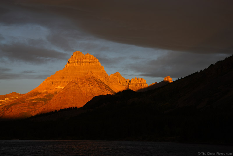Sunrise at Swiftcurrent Lake, Glacier National Park