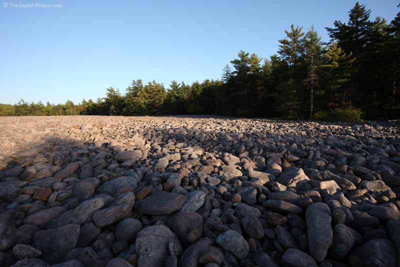 Evening at the Hickory Run Boulder Field