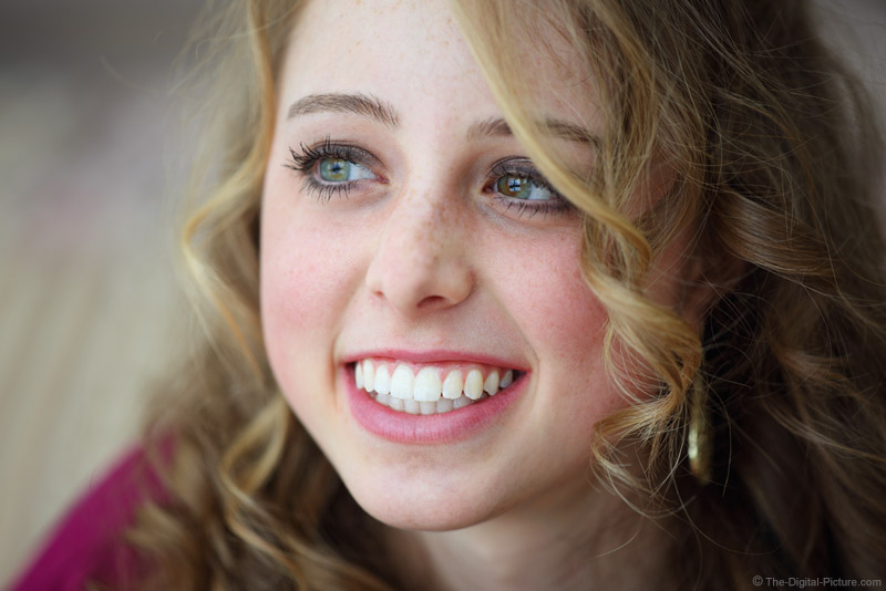 135mm Head Shot Portrait