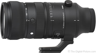 Sigma 70-200mm F2.8 DG DN OS Sports Lens Specifications and Measurements