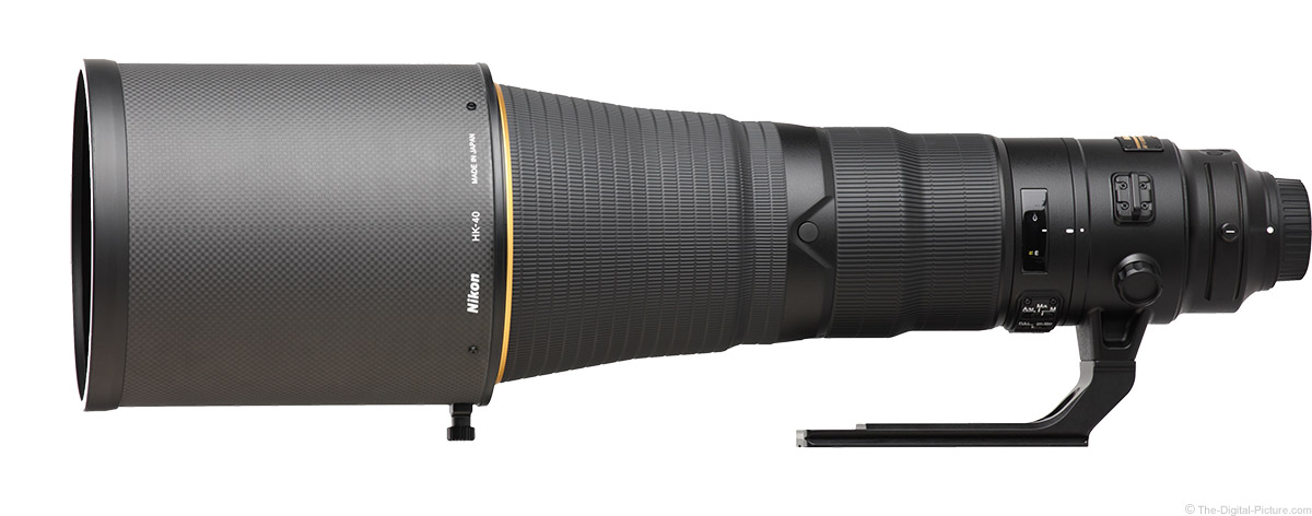 Nikon 600mm f/4E AF-S FL ED VR Lens Product Images