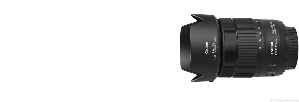 Canon EF-S 18-135mm f/3.5-5.6 IS USM Lens Product Images