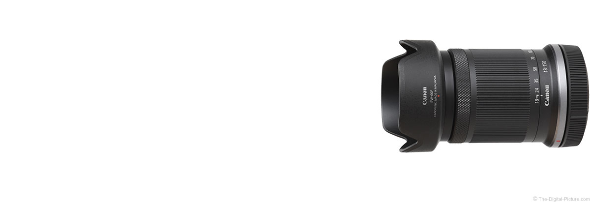 Canon RF-S 18-150mm F3.5-6.3 IS STM Lens Product Images