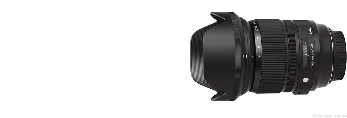 Sigma 24-105mm f/4.0 DG OS HSM Art Lens Product Images