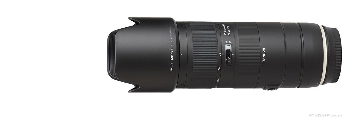 Tamron 70-210mm f/4 Di VC USD Lens Product Images